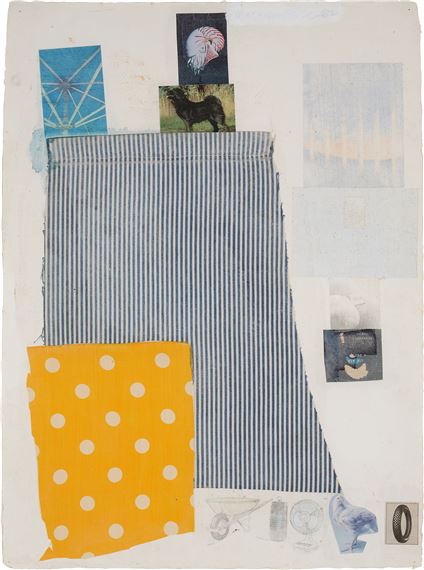 Robert Rauschenberg | Combine Drawing | MutualArt