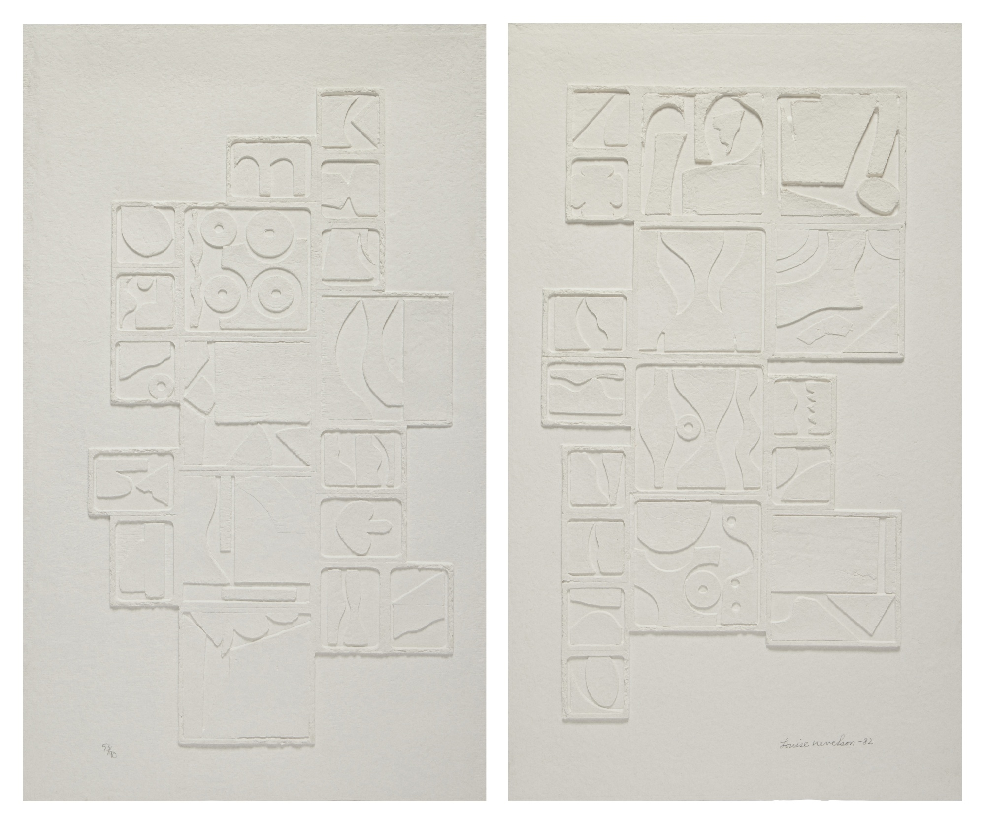 Louise Nevelson | Untitled (1972) | MutualArt