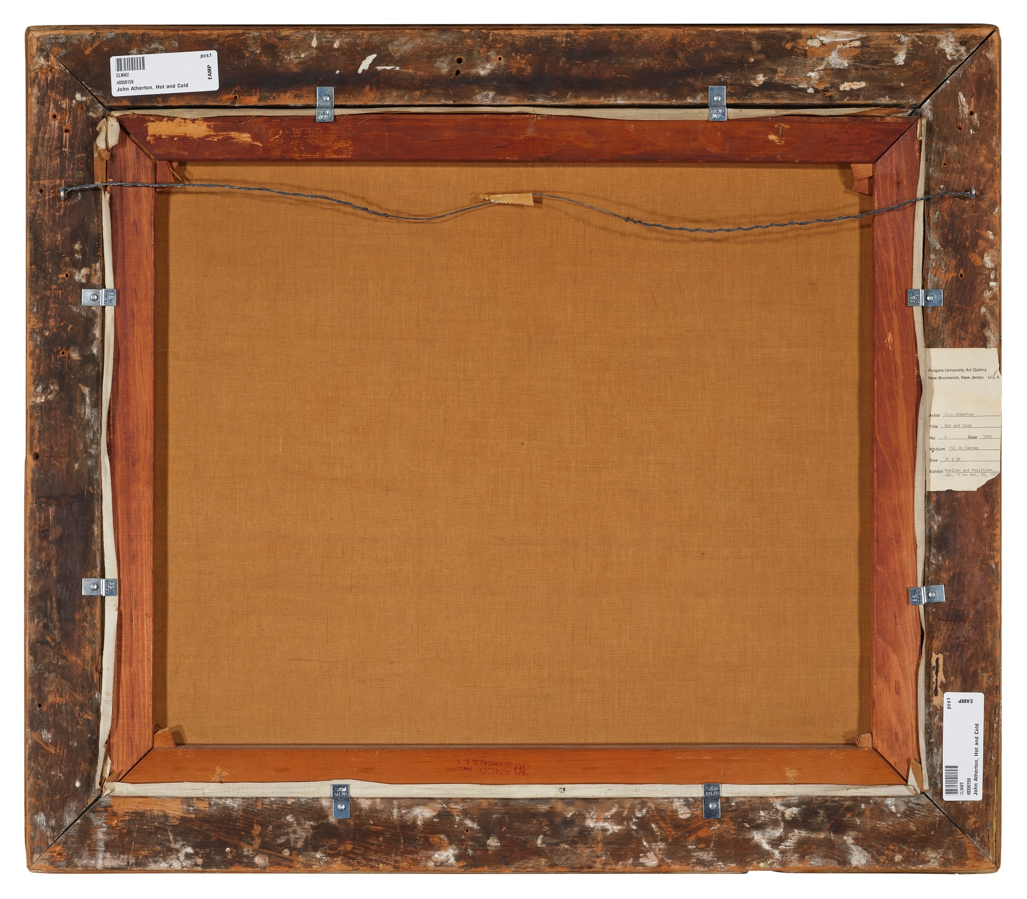John Carlton Atherton | Hot and Cold (1943) | MutualArt