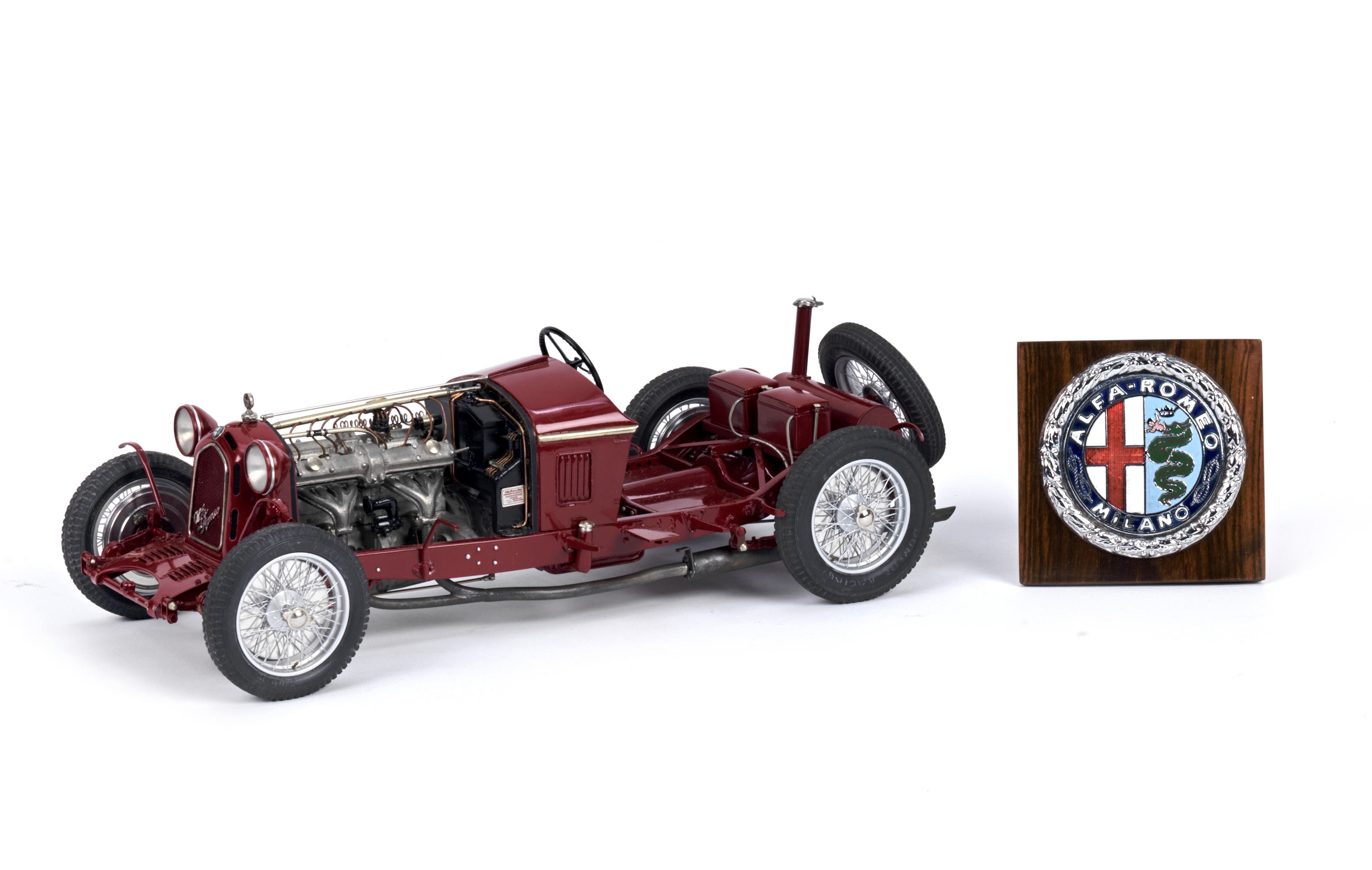 Gerald Wingrove | A 1:15 scale model of a 1932 Alfa Romeo 2.3 chassis ...