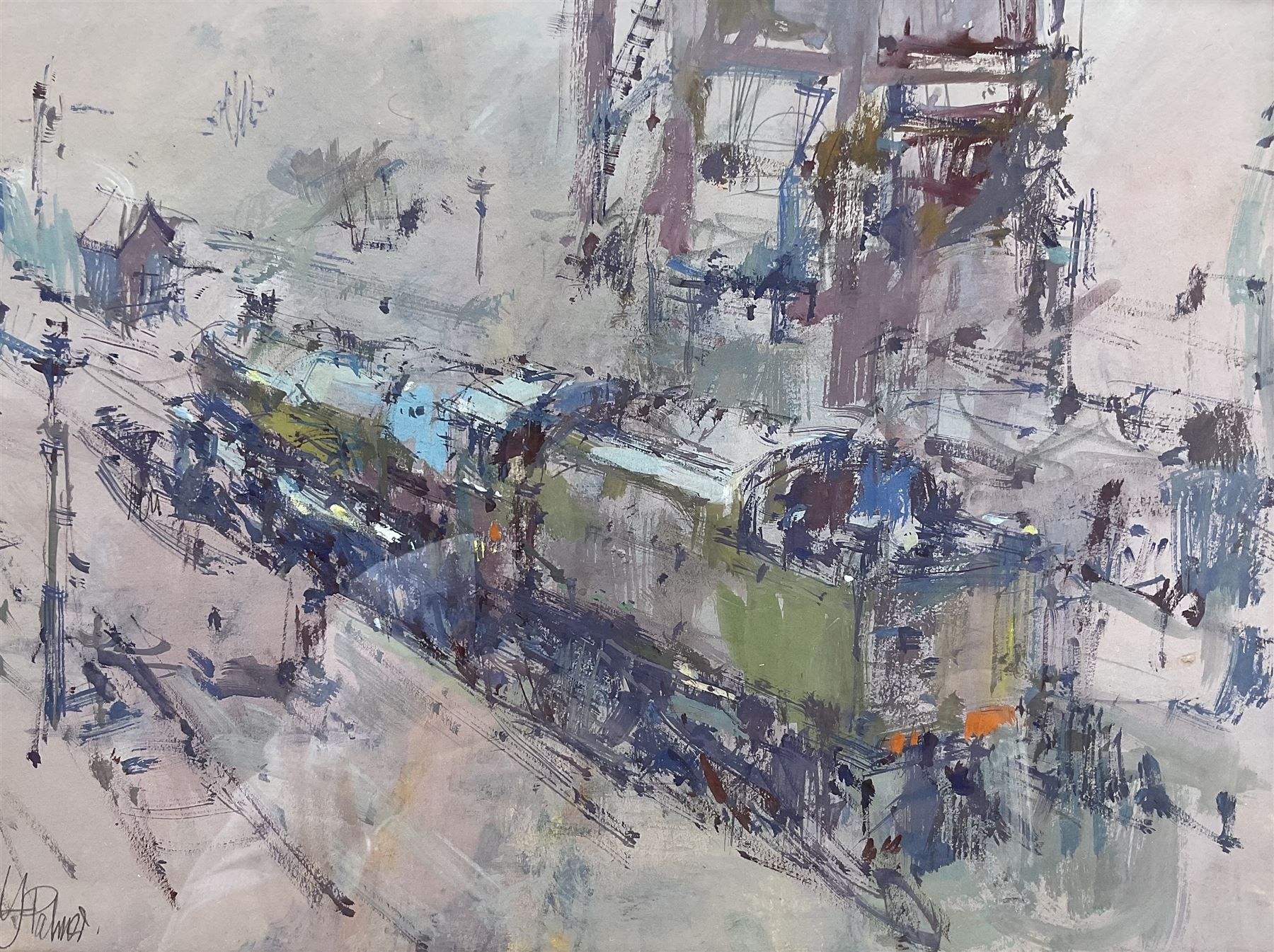 John Palmer | Operations' - Railway Study | MutualArt