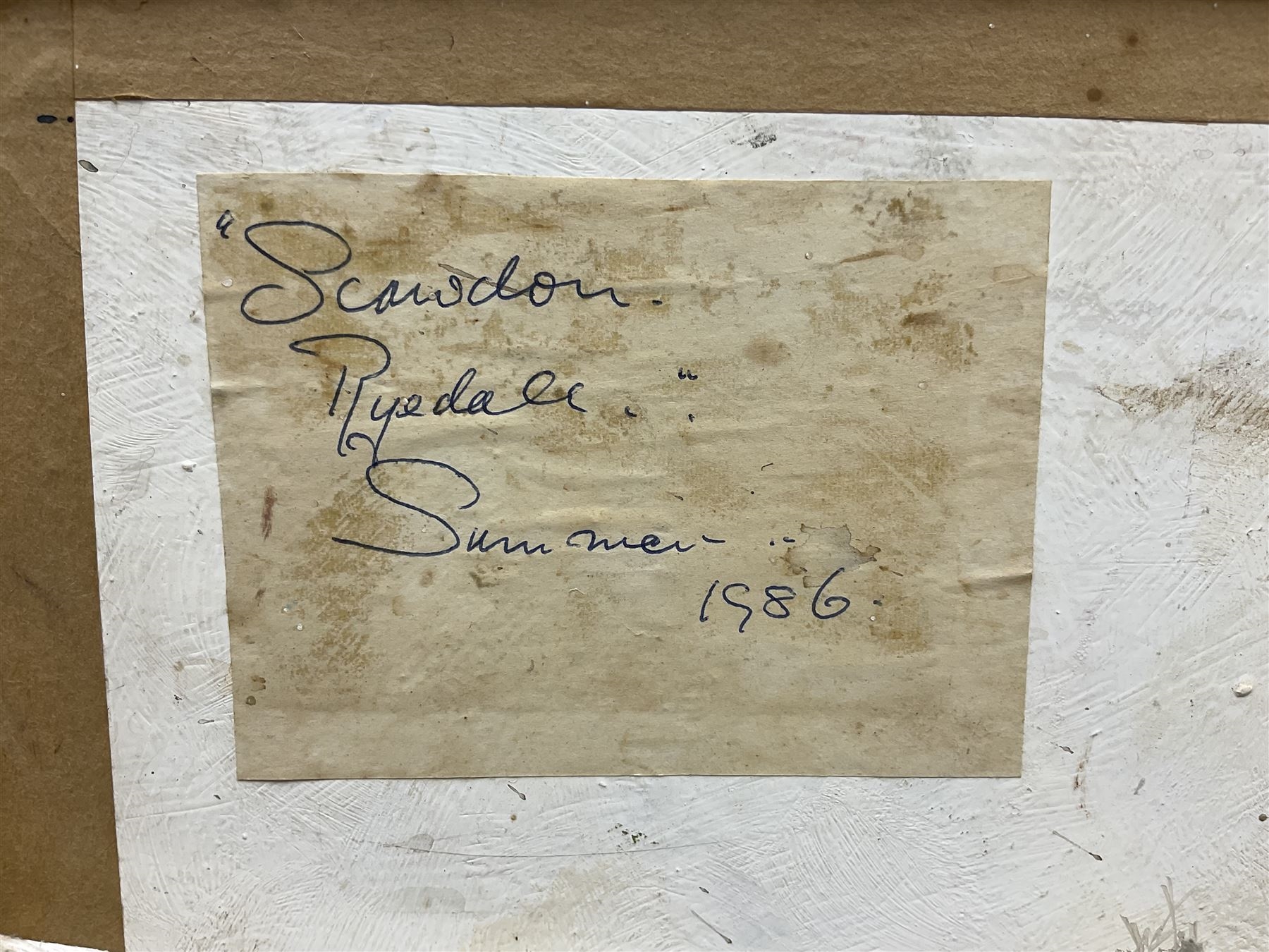E. Charles Simpson | Sawdon Ryedale (1986) | MutualArt