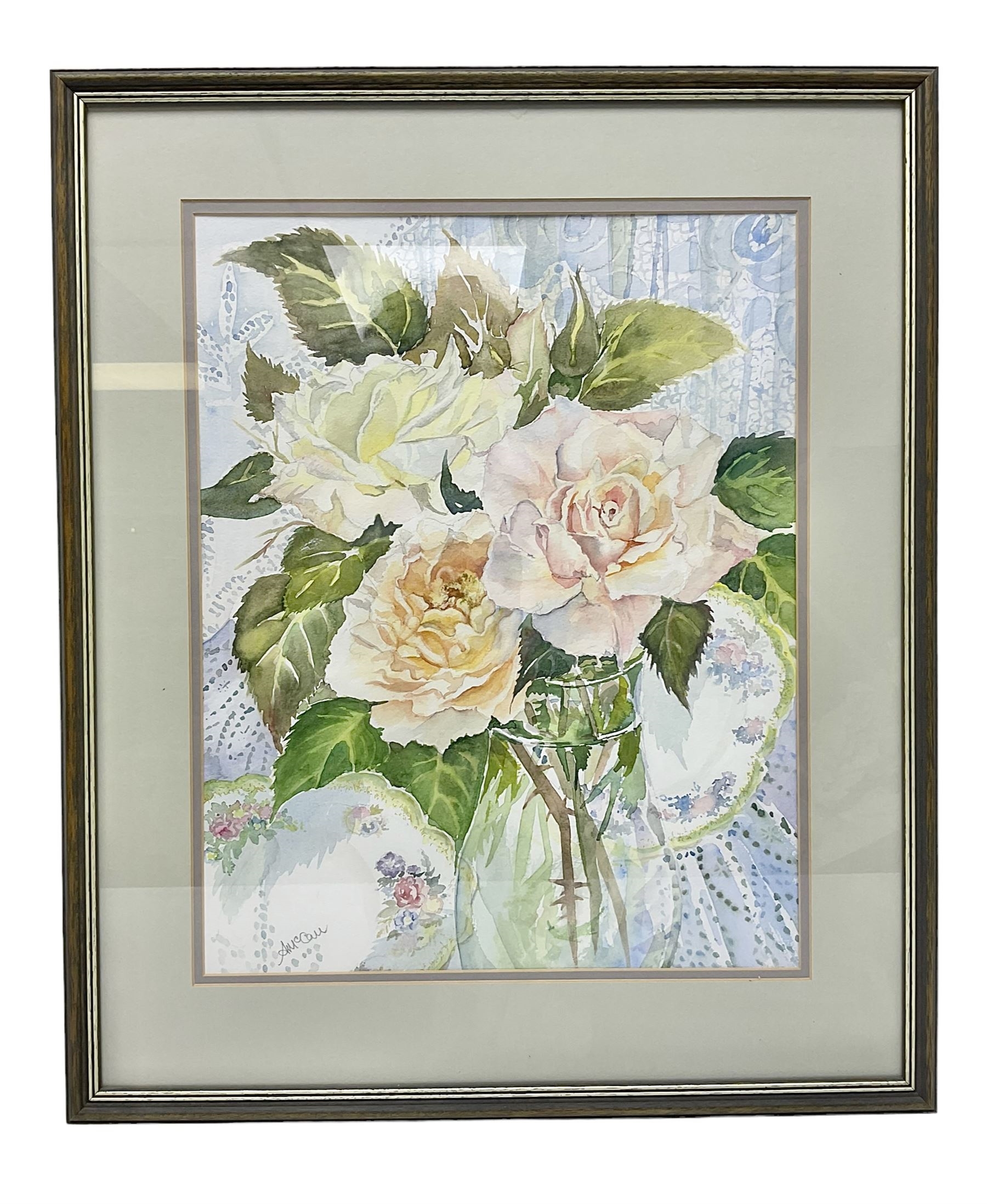 Angela Mccall | ‘Last of the Summer Roses’ | MutualArt