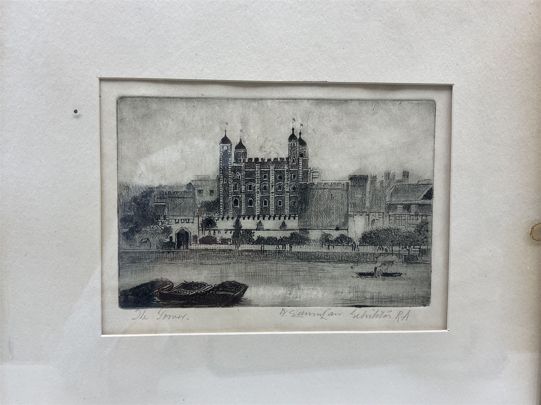Walter Edwin Law | The Houses of Parliament' and 'The Tower' of London ...