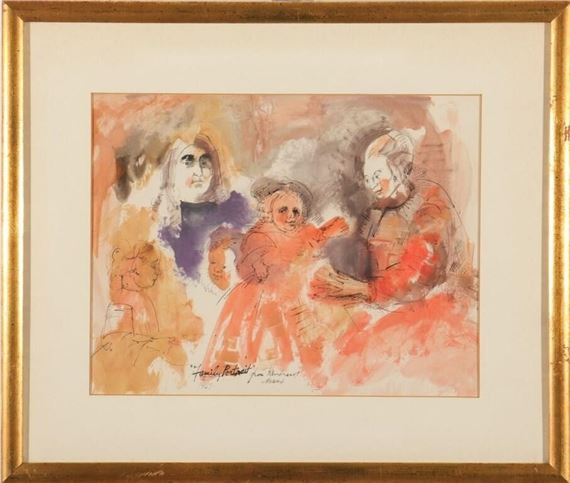 Marcia Marx | Family Portrait (1967) | MutualArt