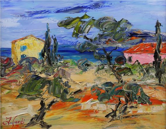 Jean Sardi | Bord de mer | MutualArt