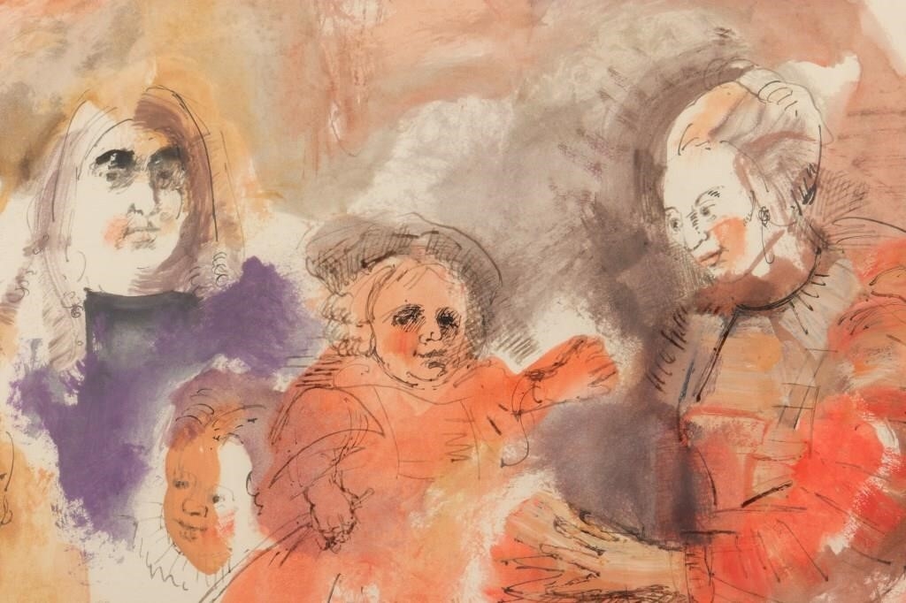 Marcia Marx | Family Portrait (1967) | MutualArt