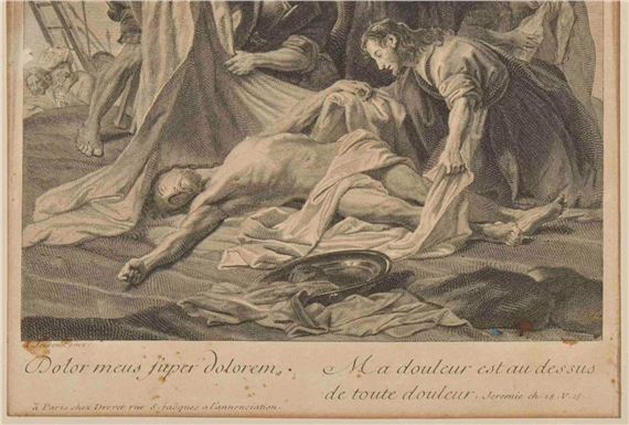 Jean Jouvenet | Dolor meus super dolorem / Ma douleur est au dessus de ...