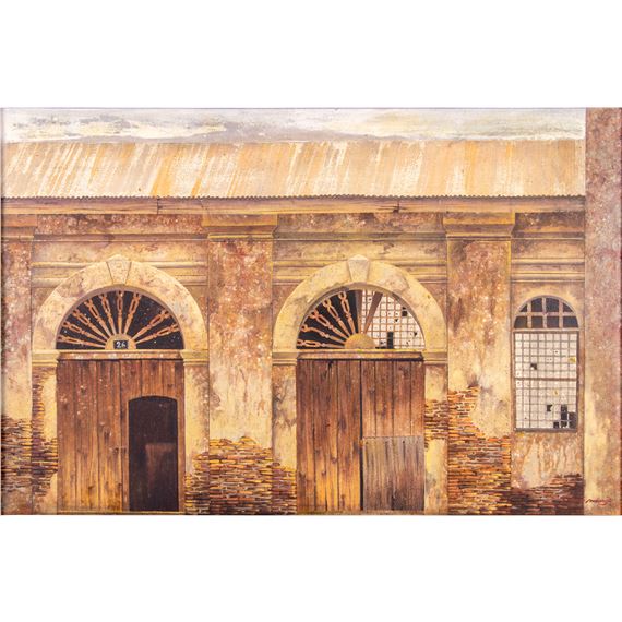 Lauro Memije | Untitled (Bahay na Bato) (1981) | MutualArt