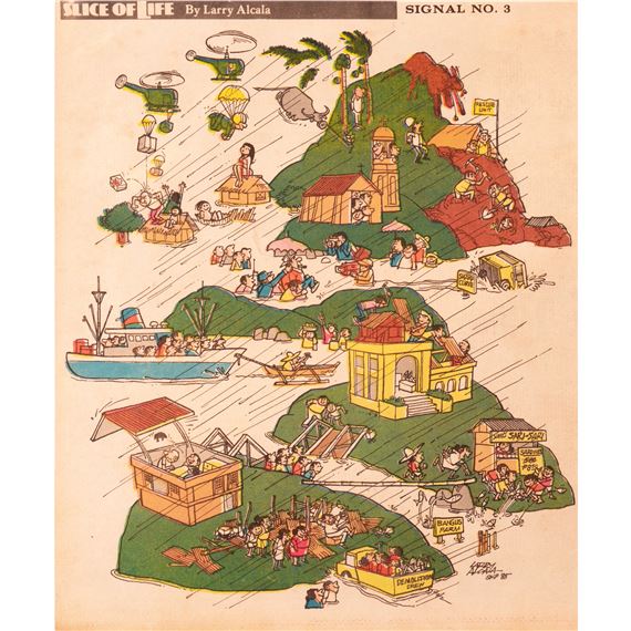 Larry Alcala | Signal No. 3 (A Slice of Life by Larry Alcala) | MutualArt