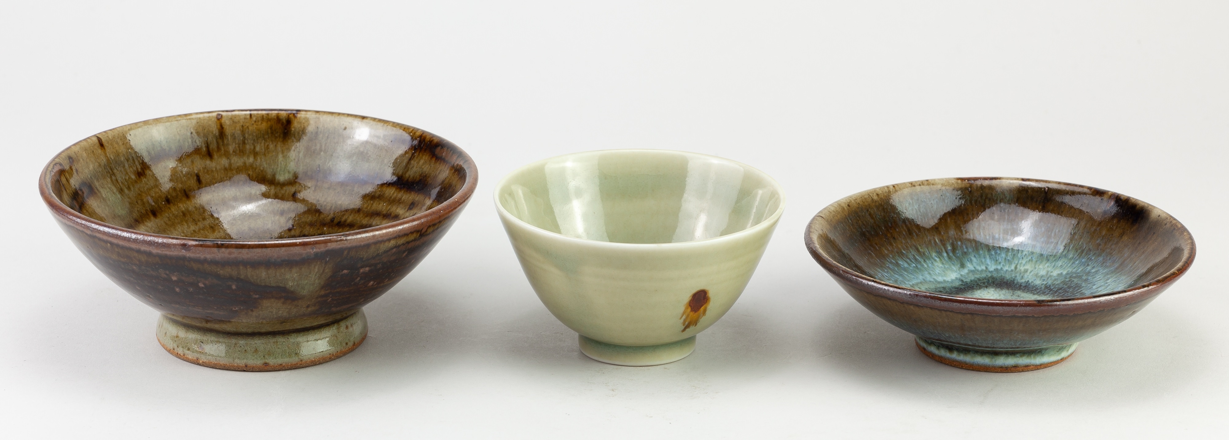 Edward Hughes | two small bowls and one bowl | MutualArt