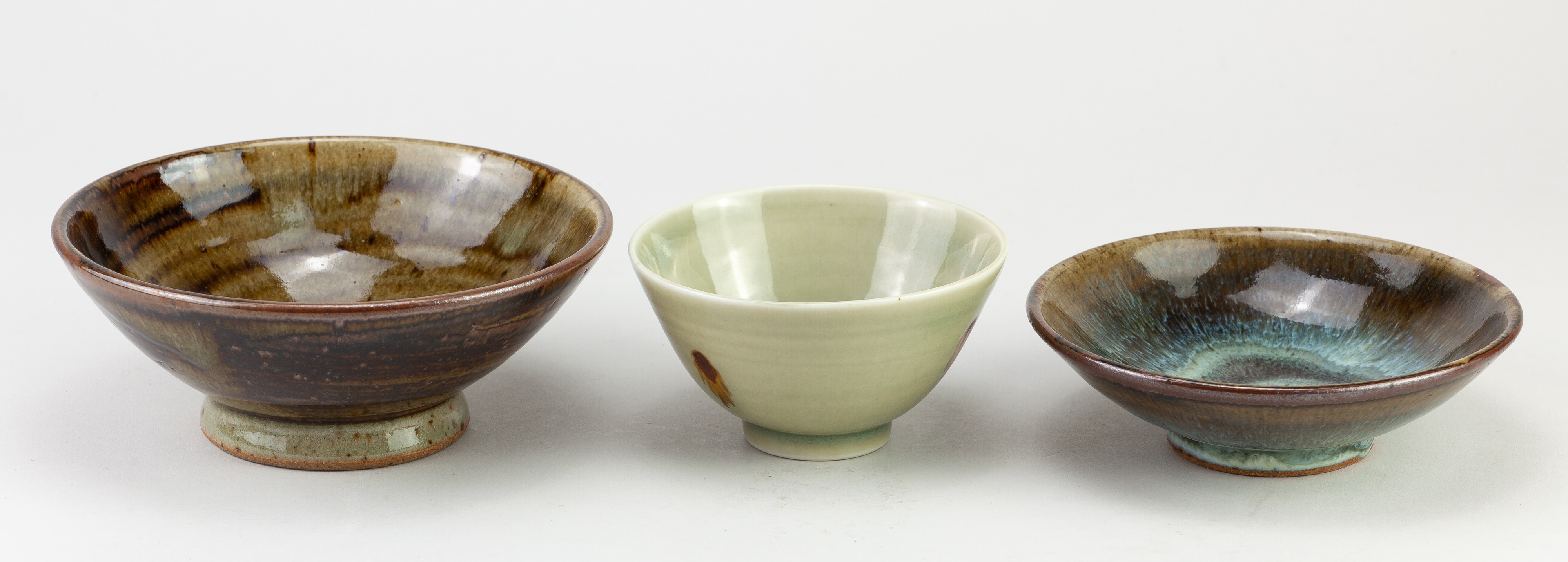 Edward Hughes | two small bowls and one bowl | MutualArt