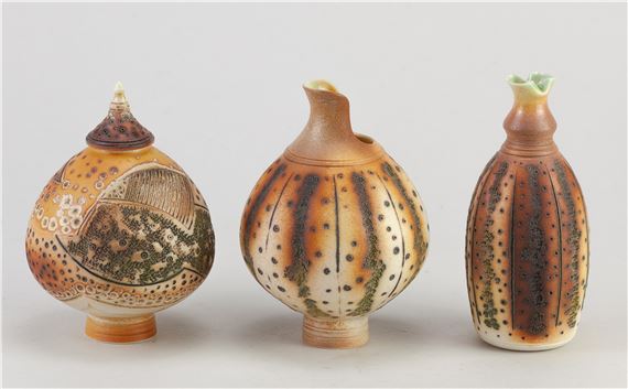 Geoffrey Swindell | a set of three small vessels | MutualArt