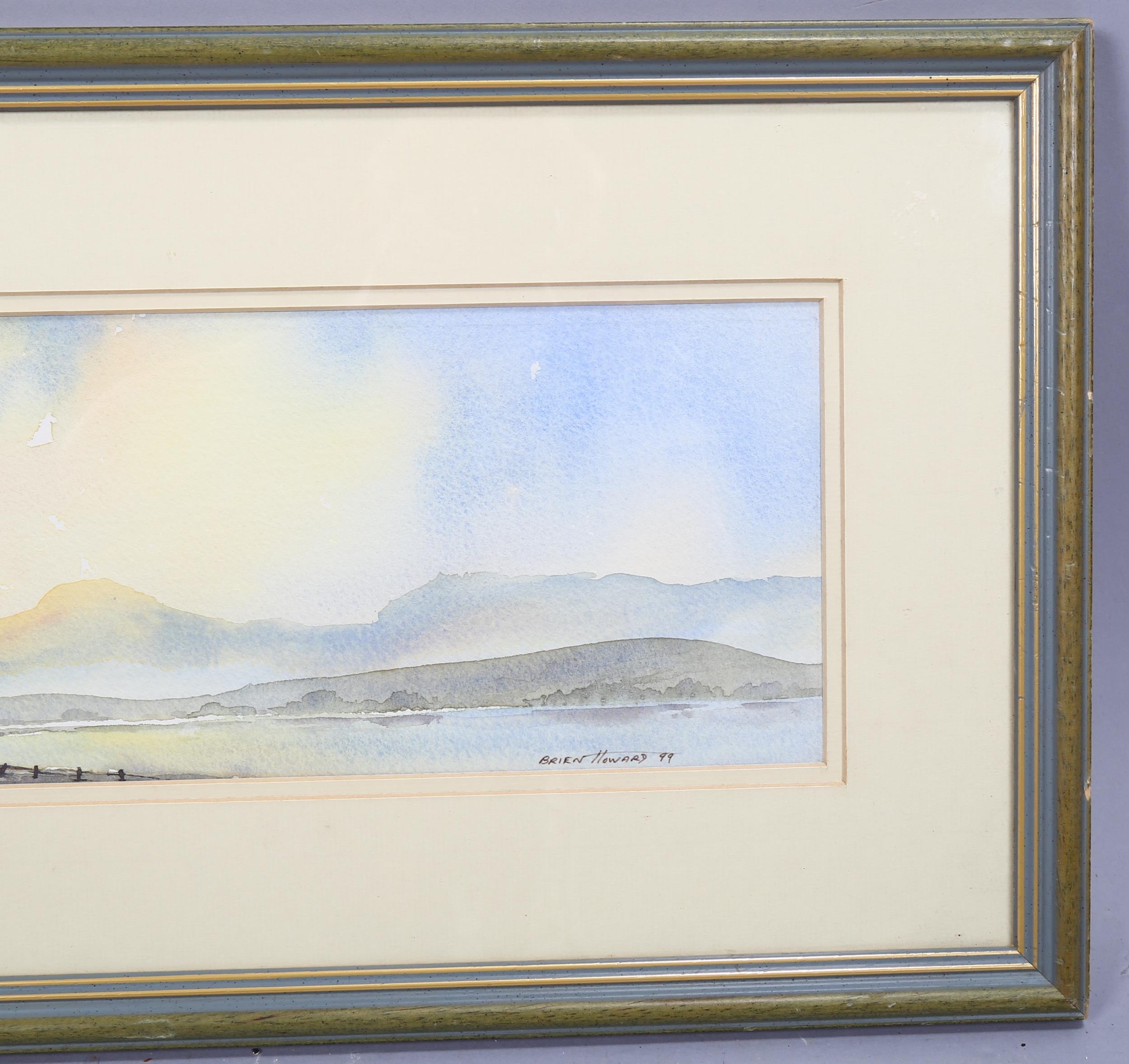 Brien Howard | pair of panoramic Scottish landscapes | MutualArt