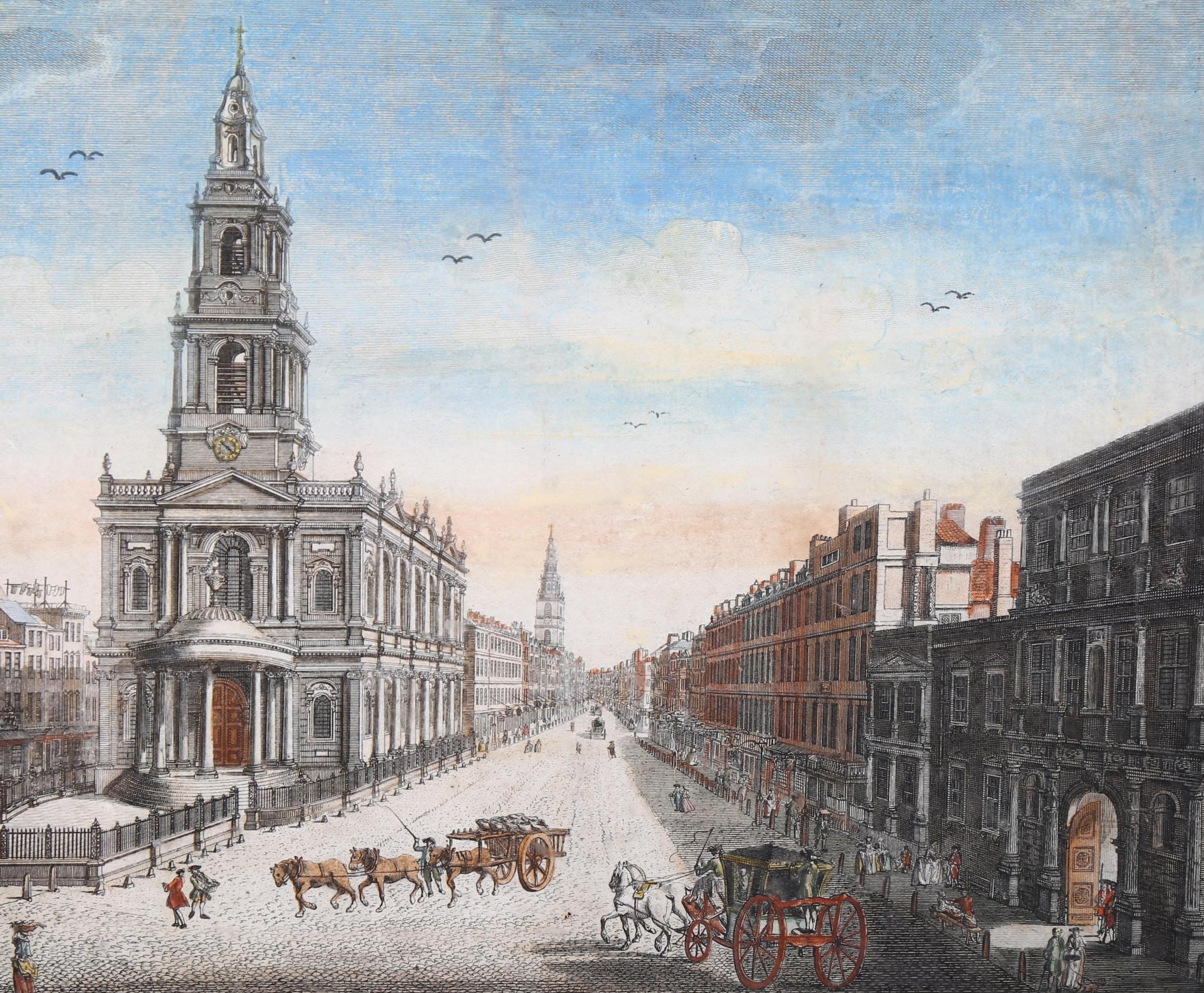Robert Sayer | 2 rare London views of Somerset House and Ironmongers ...