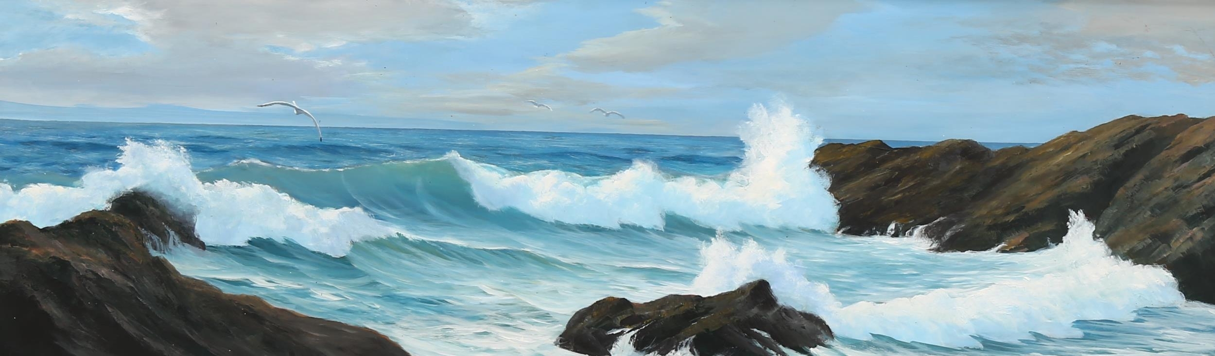 John Hewitt | Cornish seascape | MutualArt
