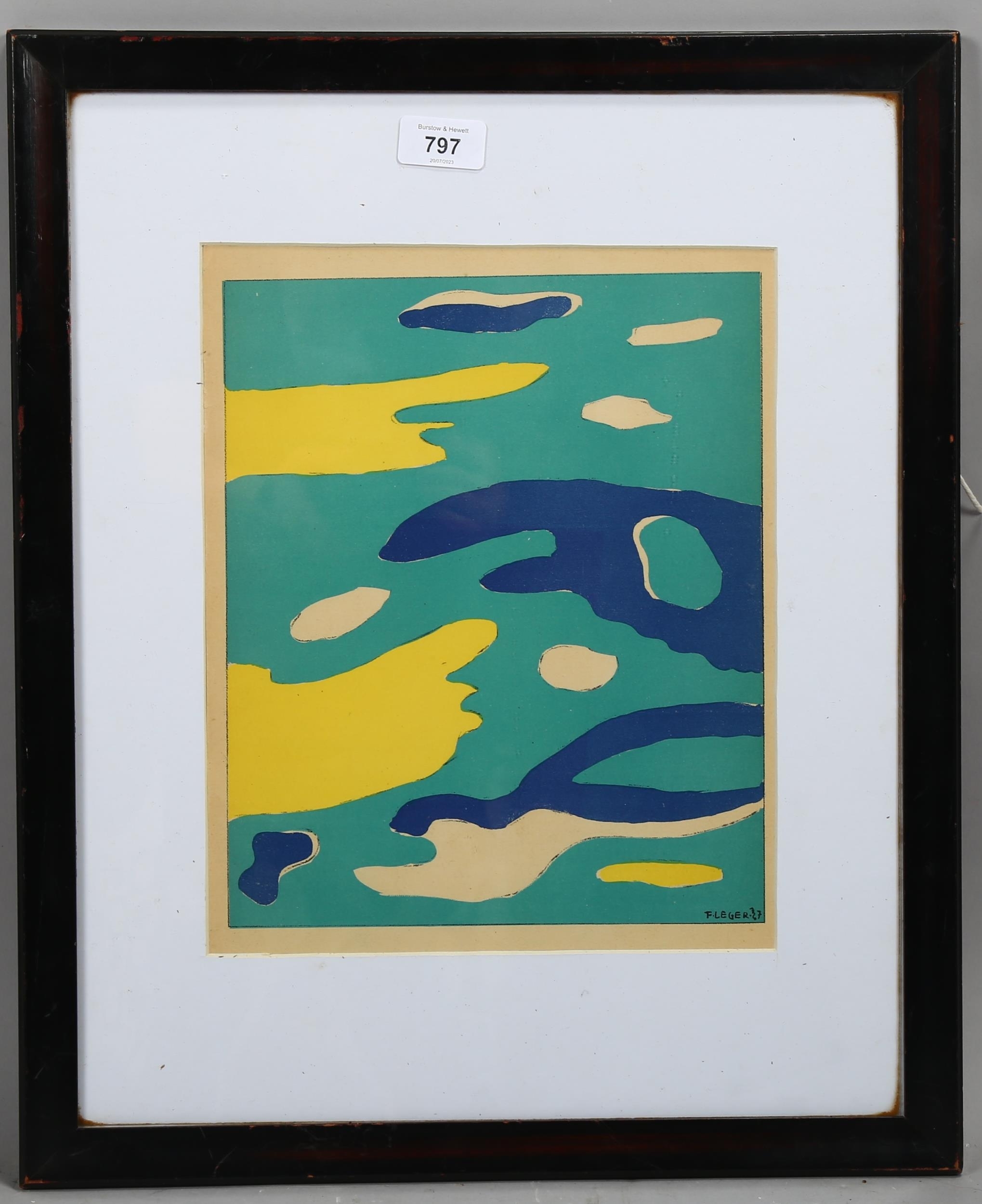 Fernand Léger | water (1937) | MutualArt