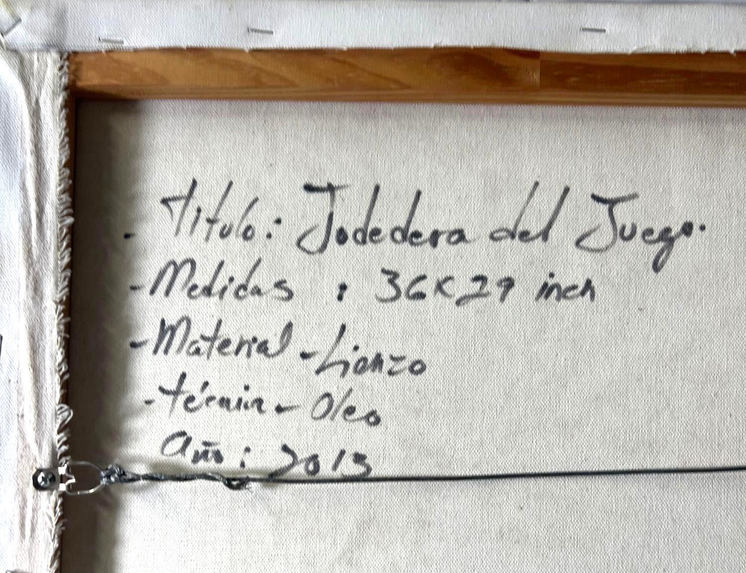 Alexis Miguel Pantoja Perez | JODEDERA DEL JUEGO | MutualArt