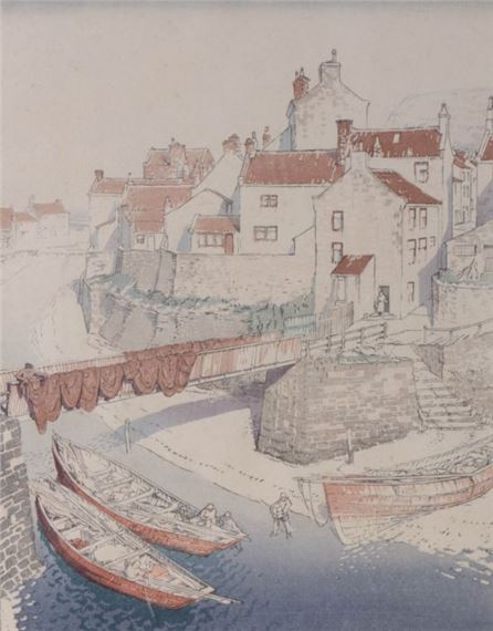 John Edgar Platt | Staithes, Yorkshire | MutualArt