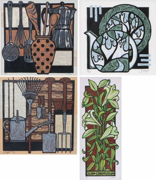 Jill Kerr | Lilium-Longiflorum and three further | MutualArt