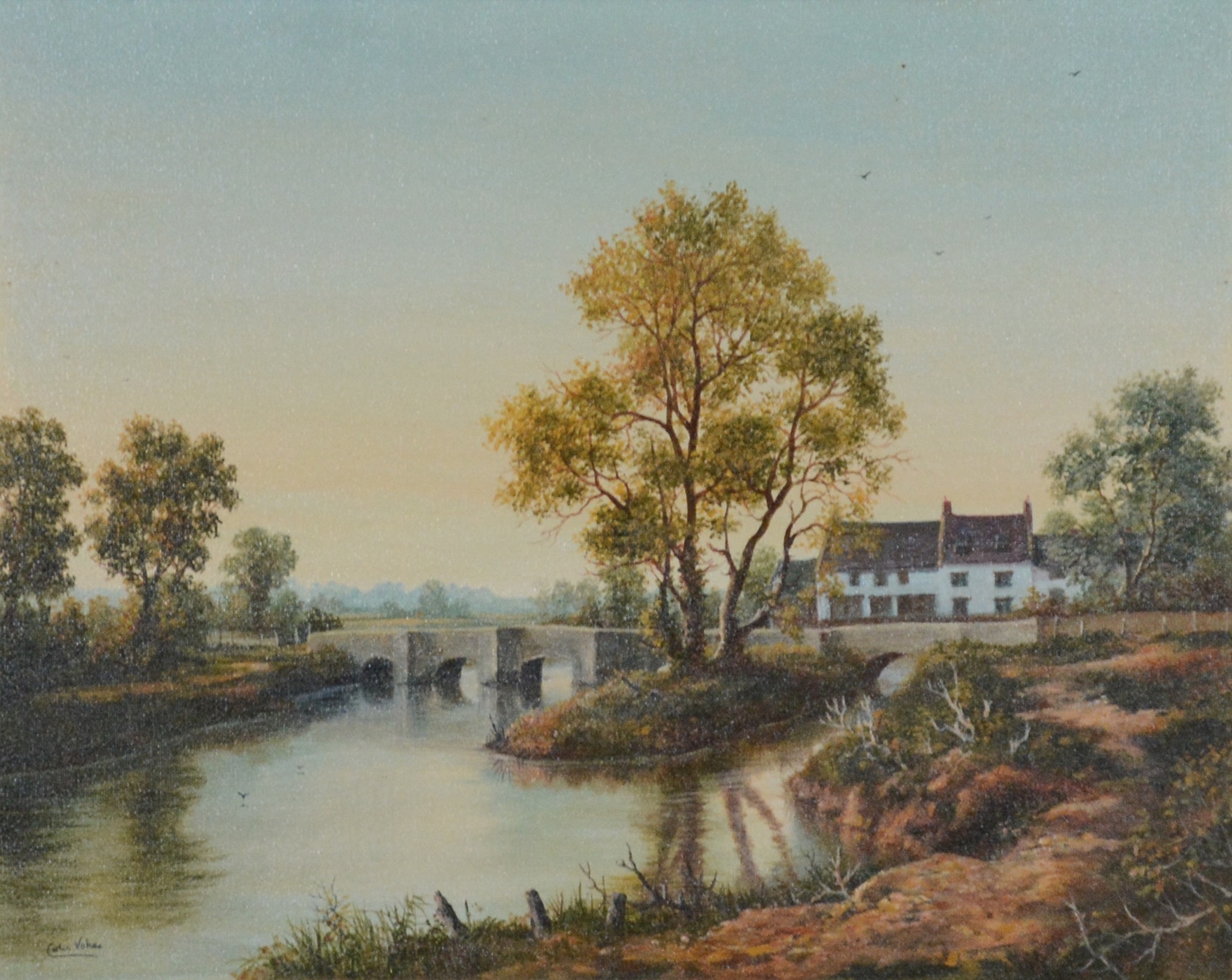 Colin Vokes | Northamptonshire village | MutualArt