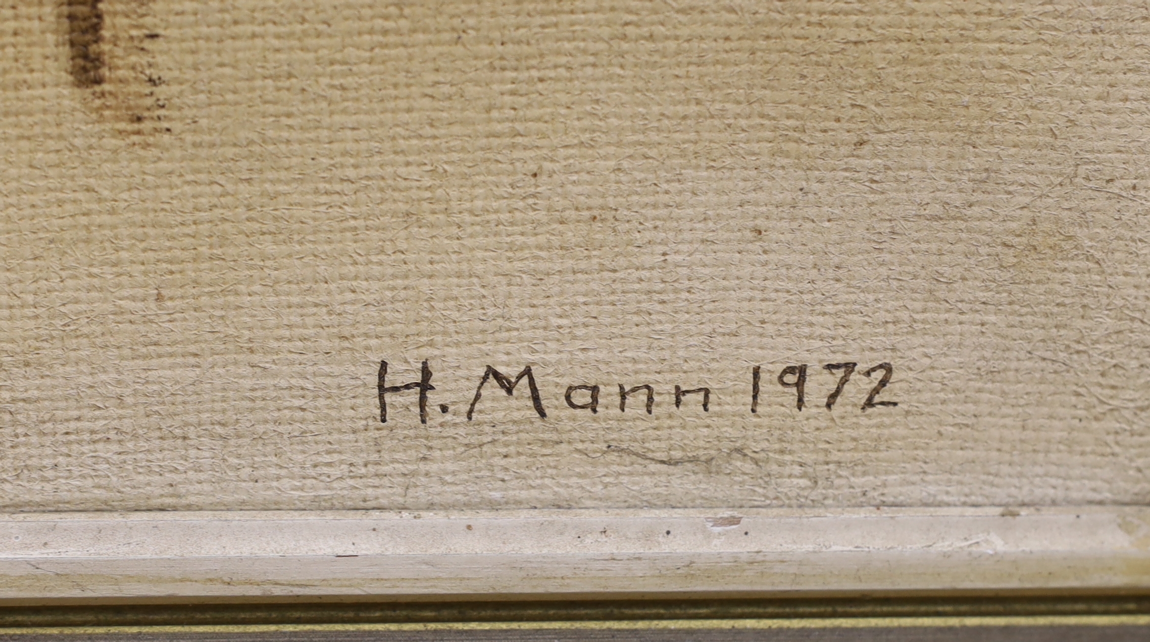 H. Mann | Houses of Parliament from the Thames | MutualArt