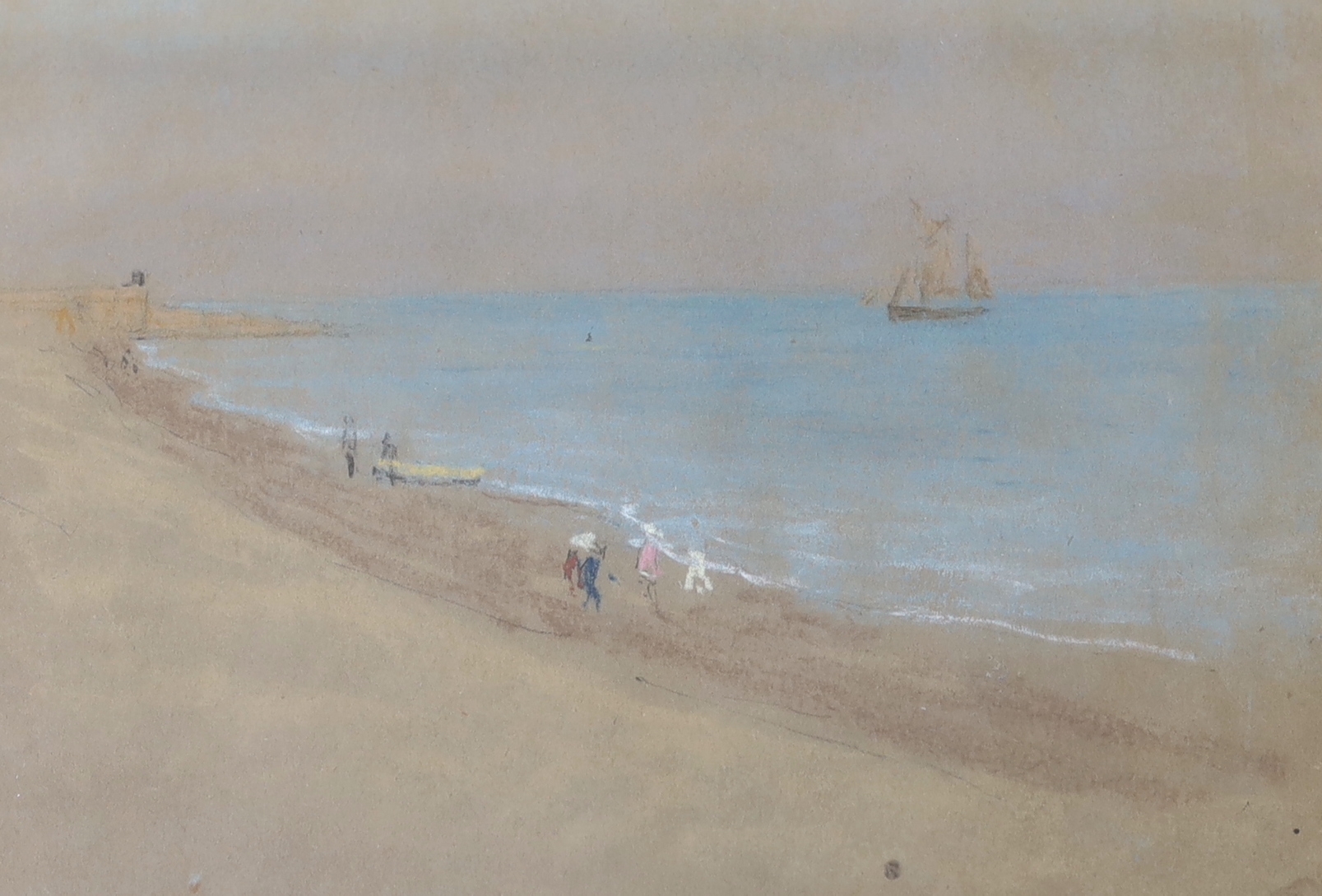 Thomas Robert Way | Whistler with the White Lock (Circa 1895) | MutualArt