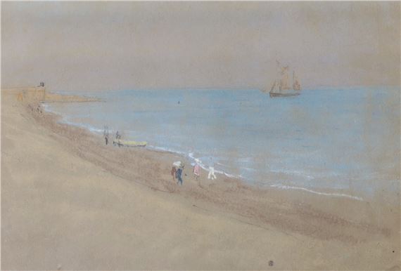 Thomas Robert Way | Whistler with the White Lock (Circa 1895) | MutualArt