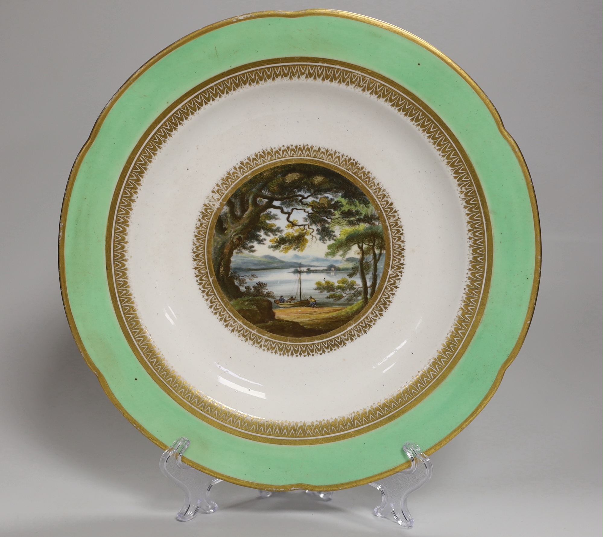 George Robertson | Derby plate (18th Century) | MutualArt