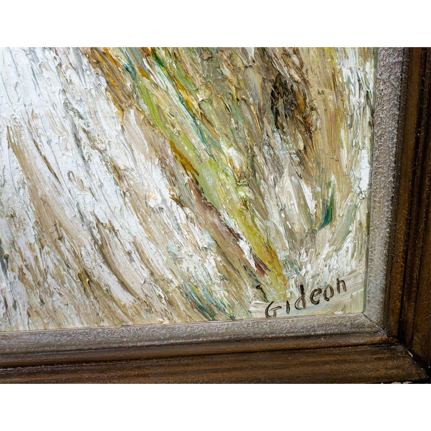 Elmo Gideon | An abstract impressionism style painting portrait of a ...