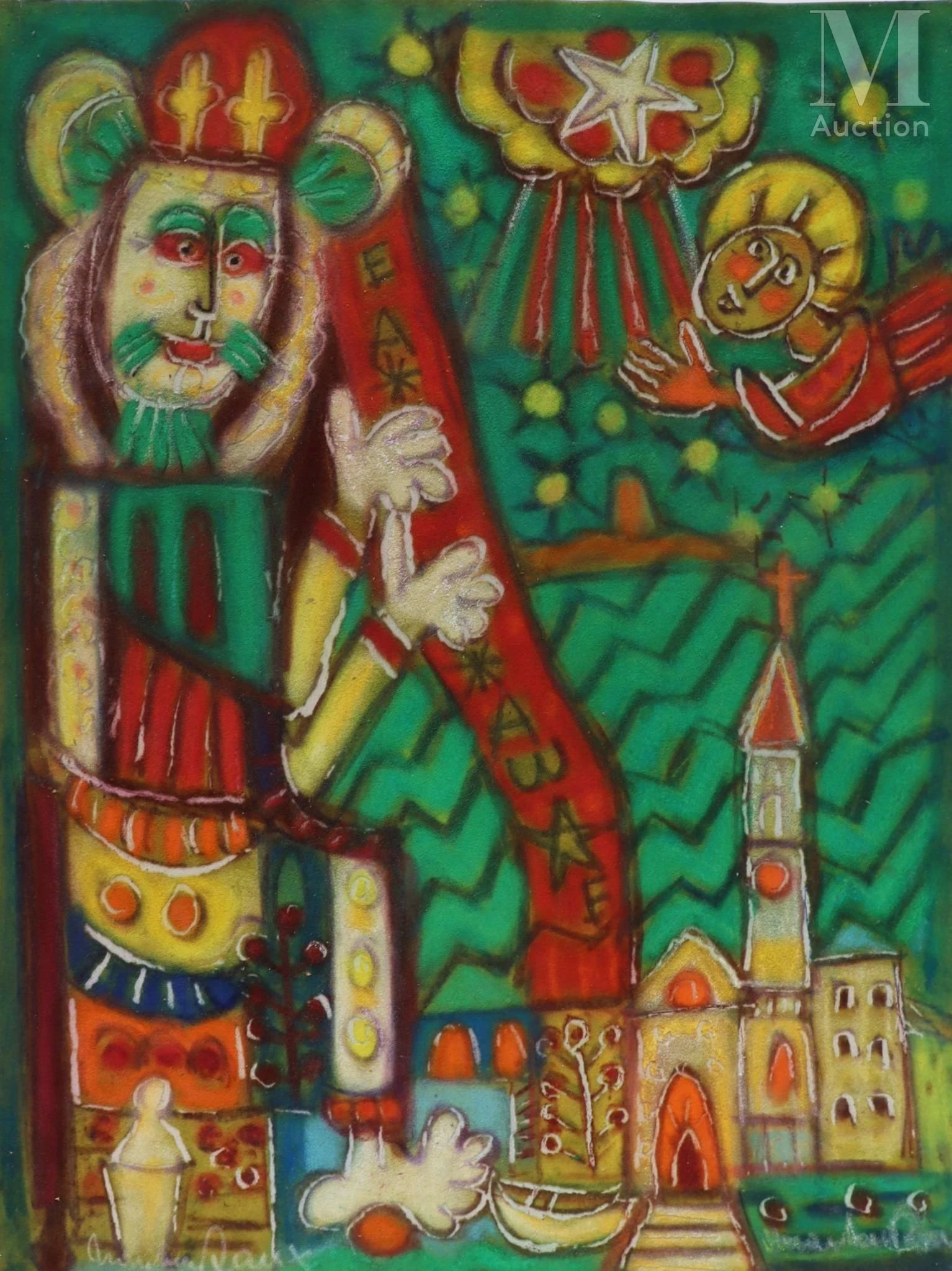 Louis Marchand des Raux | Le roi David | MutualArt