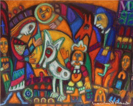 Louis Marchand des Raux | Voilà le loup | MutualArt