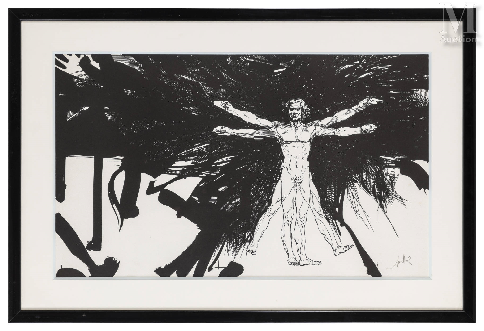 Raymond Moretti | L'Homme de Vitruve | MutualArt