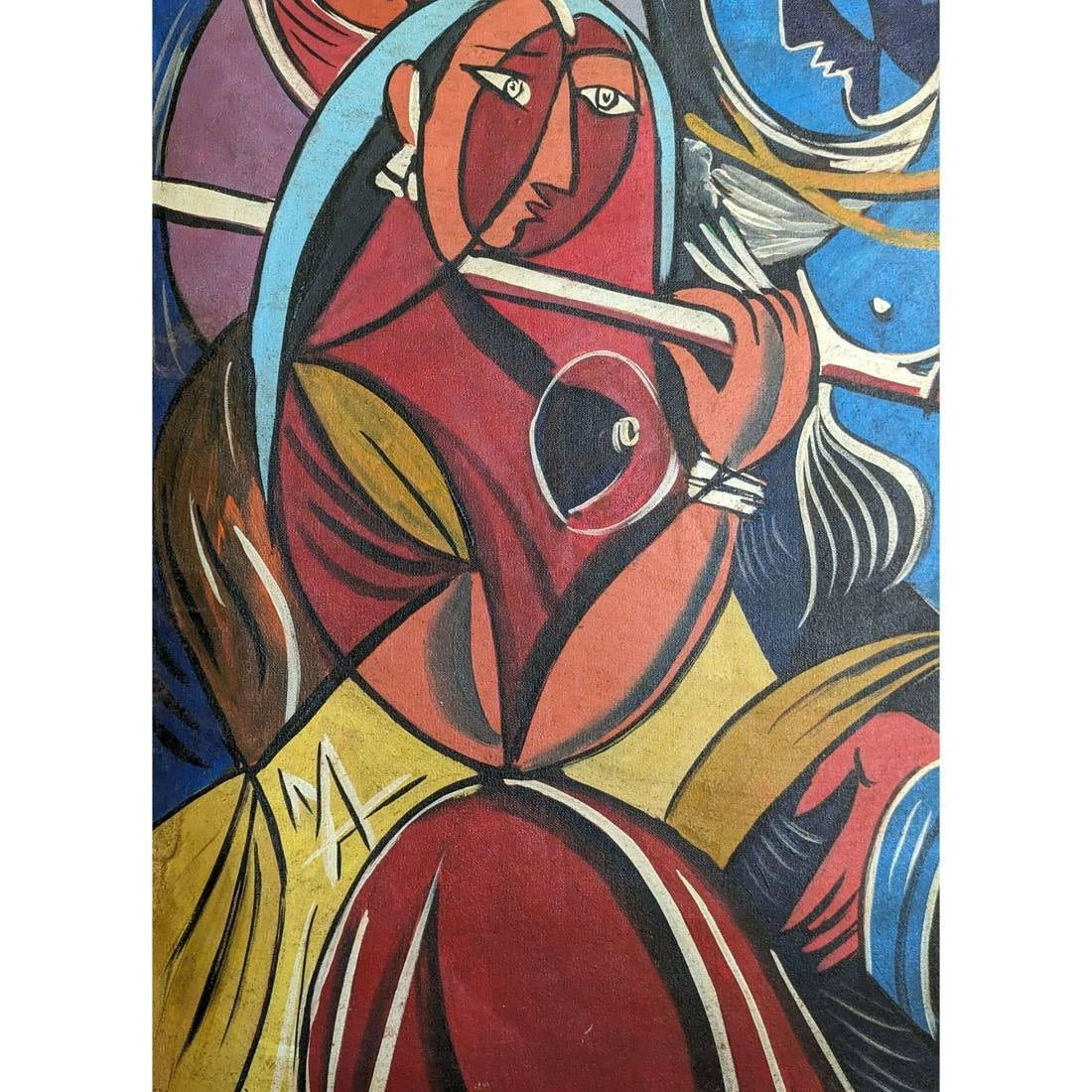 George Keyt | George Keyt (Sri Lanka/Indian 1901-1993) Untitled Oil On ...