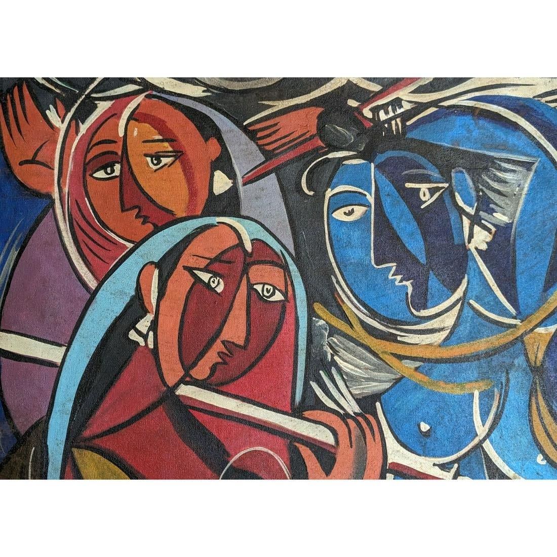 George Keyt | George Keyt (Sri Lanka/Indian 1901-1993) Untitled Oil On ...