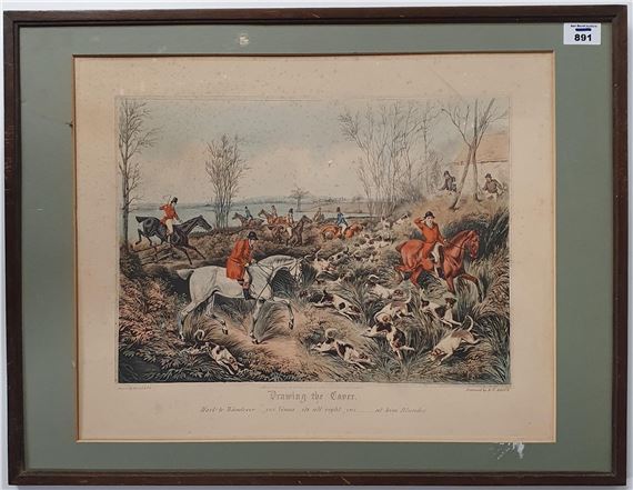 Richard Gilson Reeve | 'Drawing the Cover' (19th Century) | MutualArt