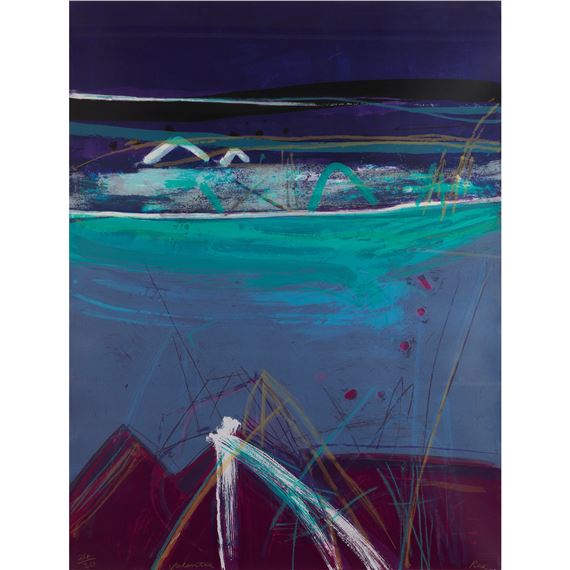 Barbara Rae | Standing Stone (1979) | MutualArt