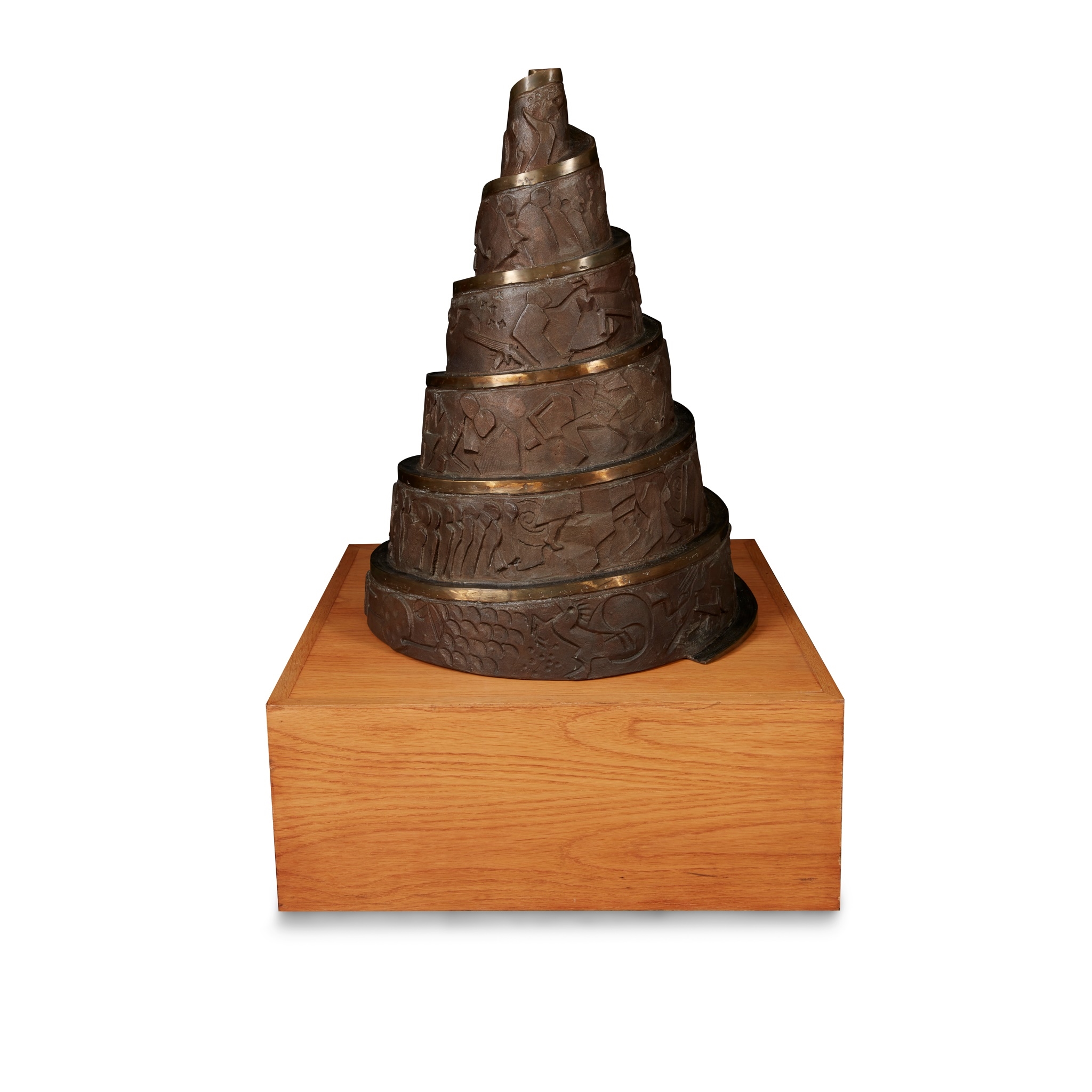 Gerald Laing | BRONZE MAQUETTE FOR SPIRAL TOWER, CUTTERS GARDENS ...
