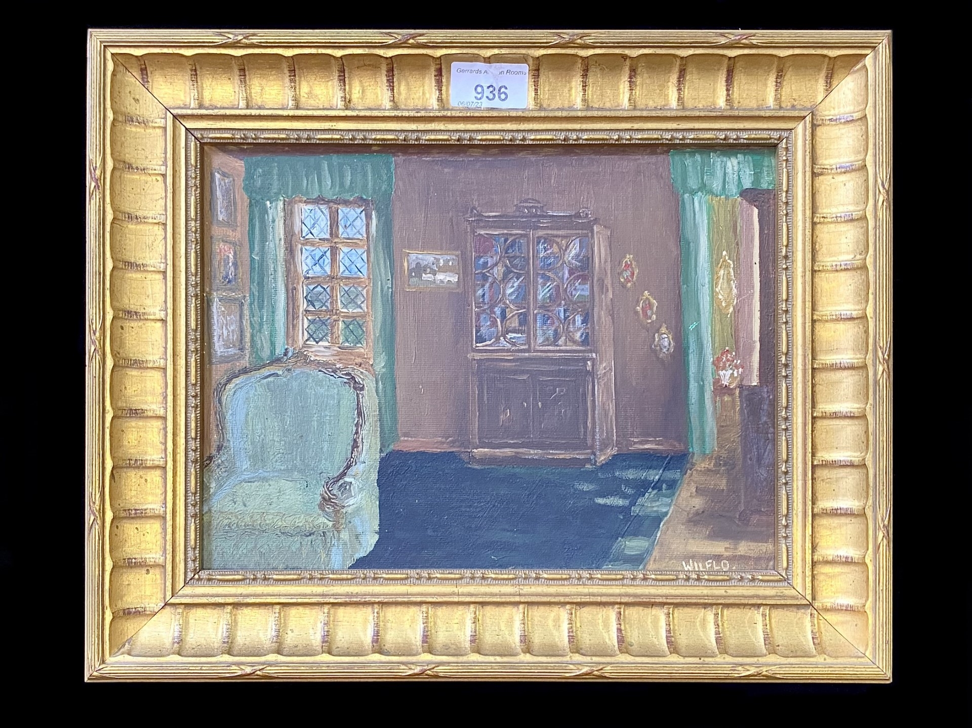 Fred Wilde | a living room | MutualArt