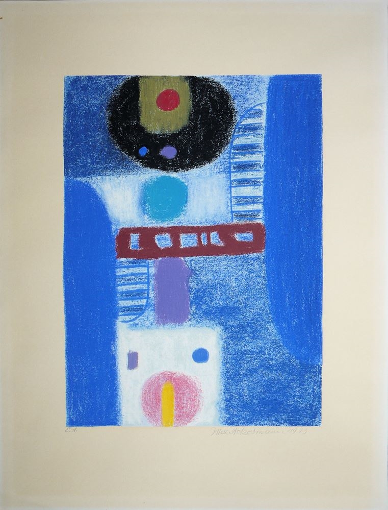 Max Ackermann | 0001-Max Ackermann (1972) | MutualArt