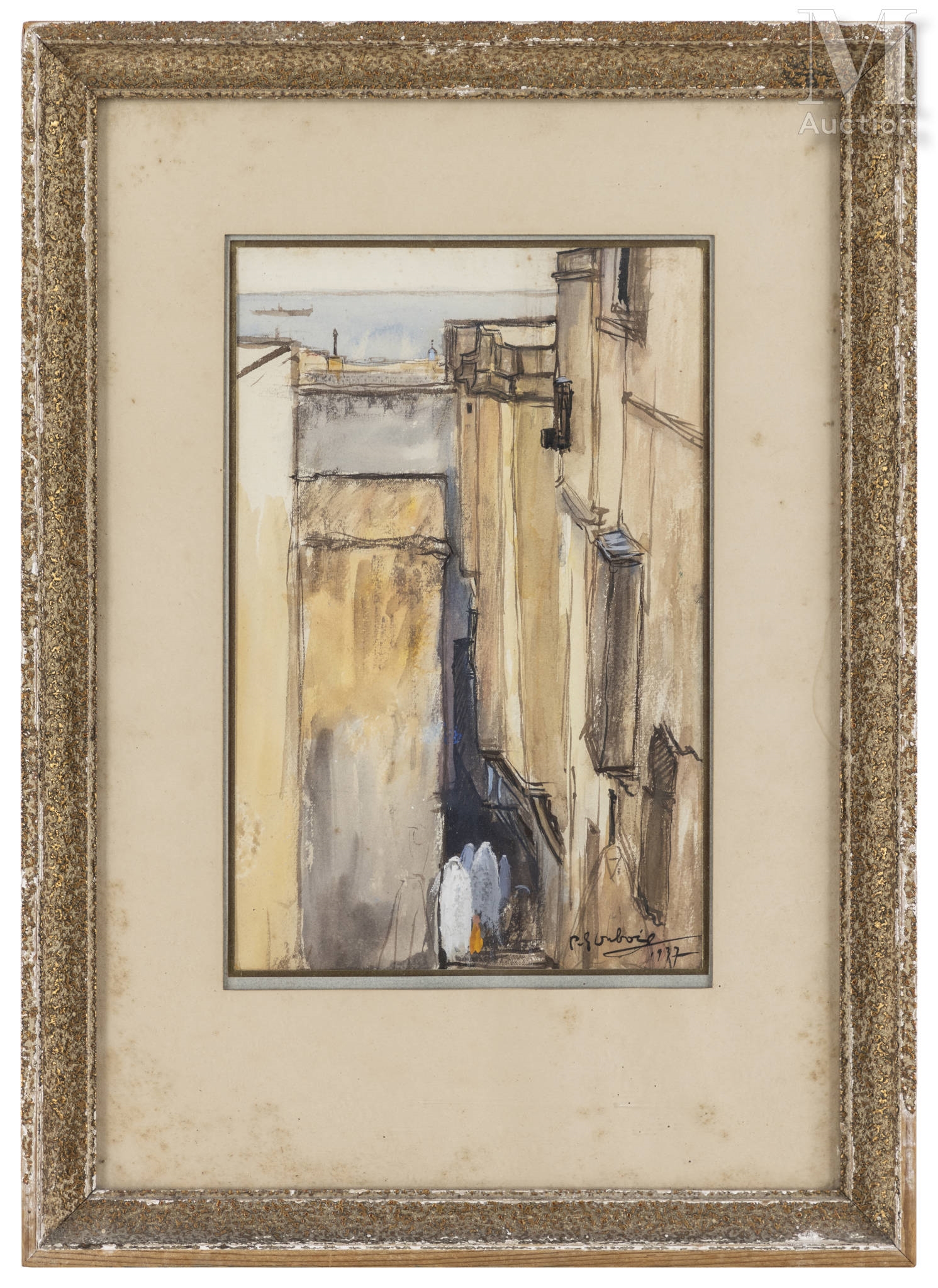 Paul Elie Dubois | Vue de la Villa Abd-el-Tif à Alger | MutualArt