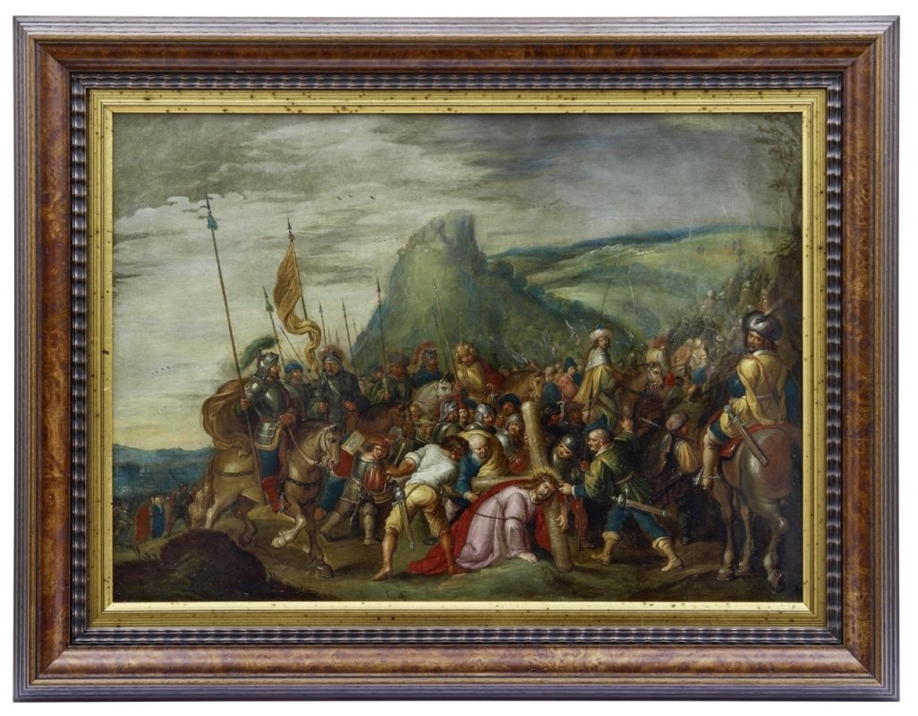 Frans Francken II | Christ falling under the cross | MutualArt