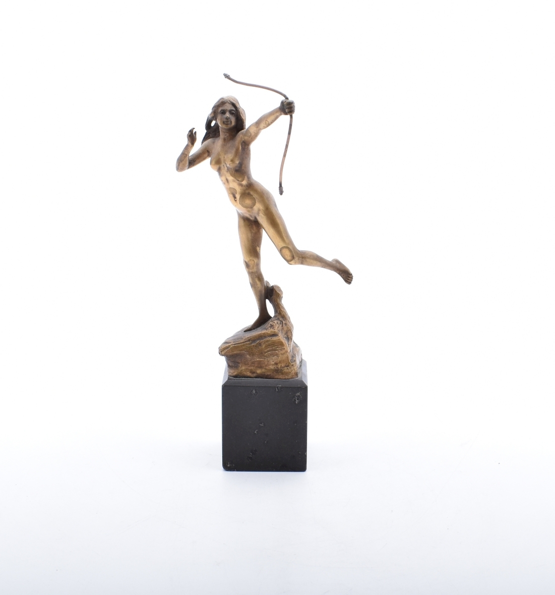 Karl Kowalczewski | Small sculpture of a female archer | MutualArt