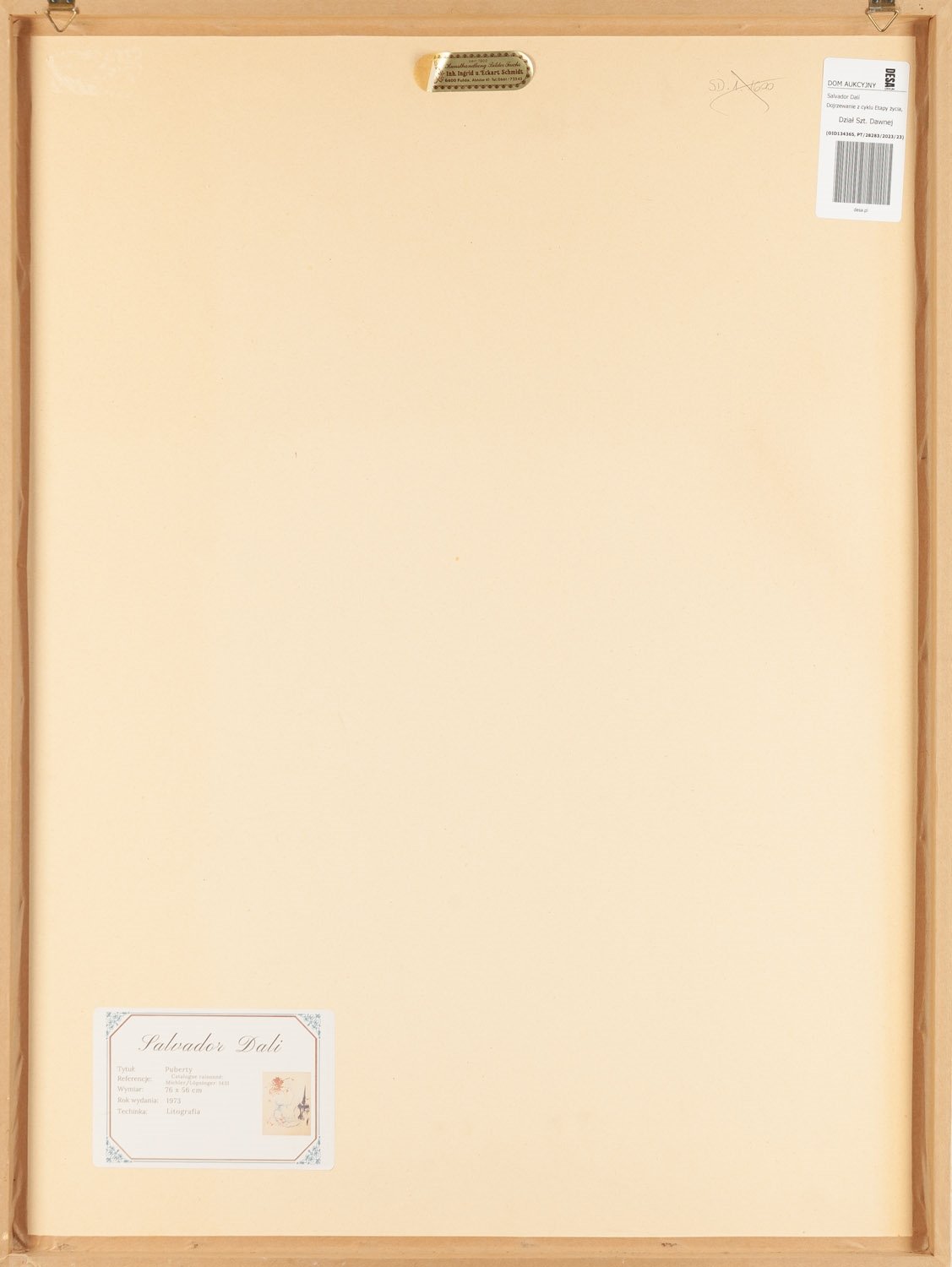 Salvador Dalí | Maturity (1972) | MutualArt