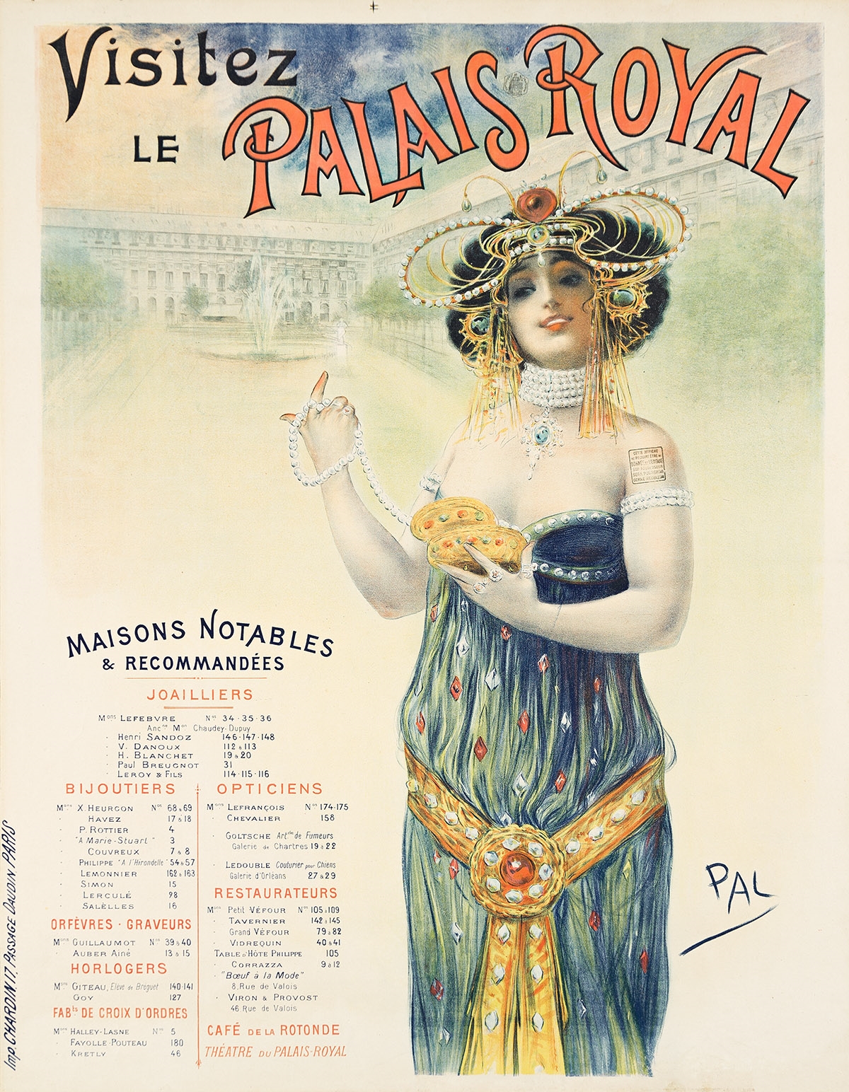 Jean de Paléologue | VISITEZ LE PALAIS ROYAL | MutualArt