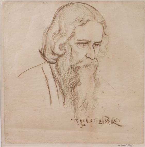 Rabindranath Tagore Sketch