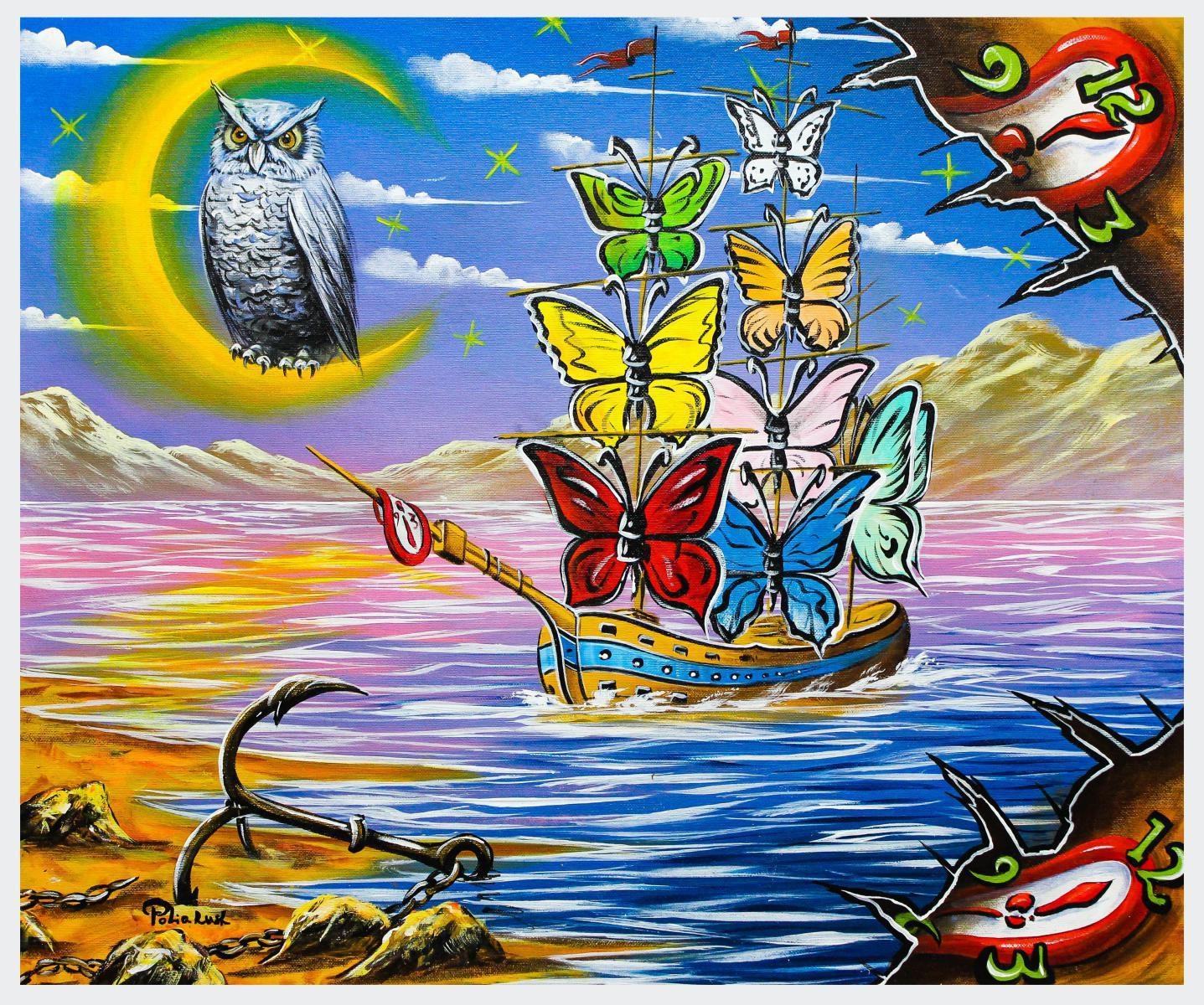 Dali Butterfly Ship