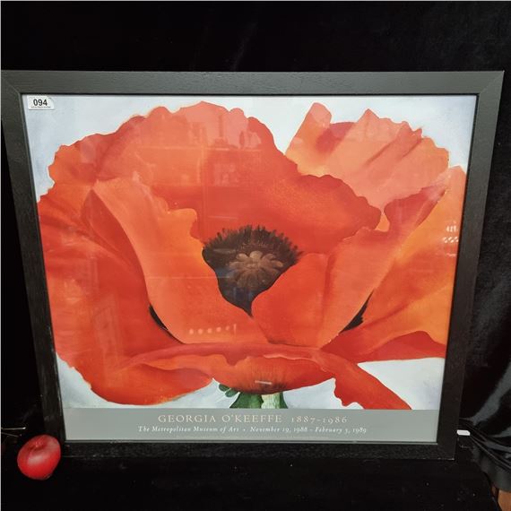 Georgia O'Keeffe | Red Poppy (1927) | MutualArt