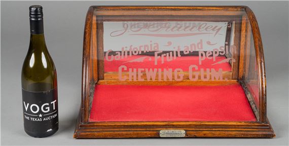 P. Grimley | Vintage general store display case for J.P. Grimley's ...
