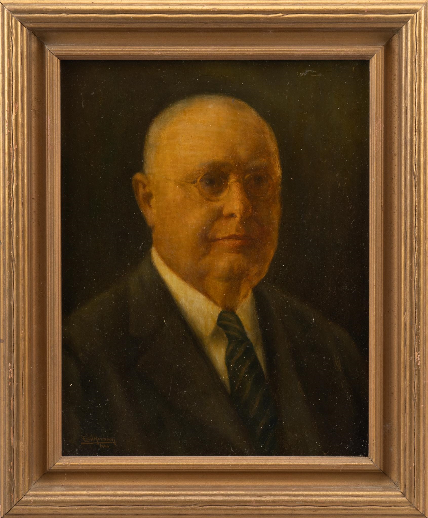 Emil Hermann | Portrait of a Man | MutualArt